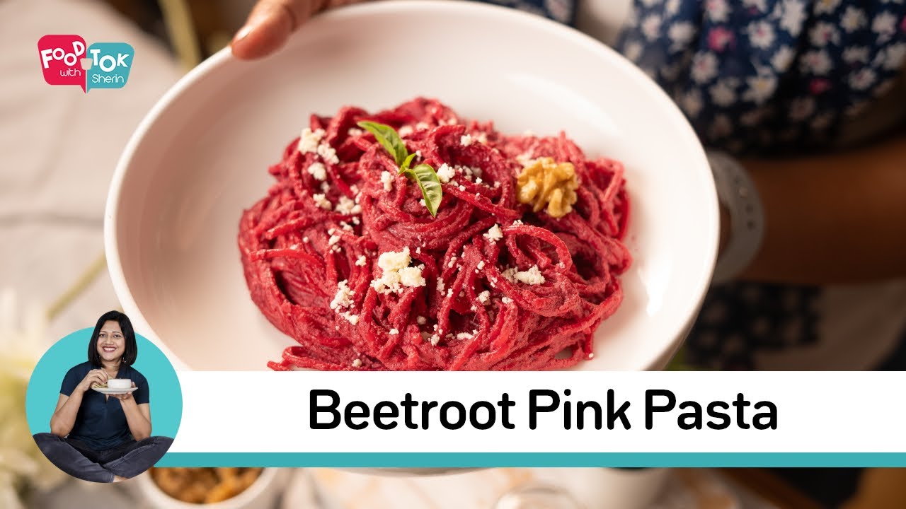 Easy And Healthy Beetroot Pink Pasta Recipe | Creamy And Tasty Beetroot ...