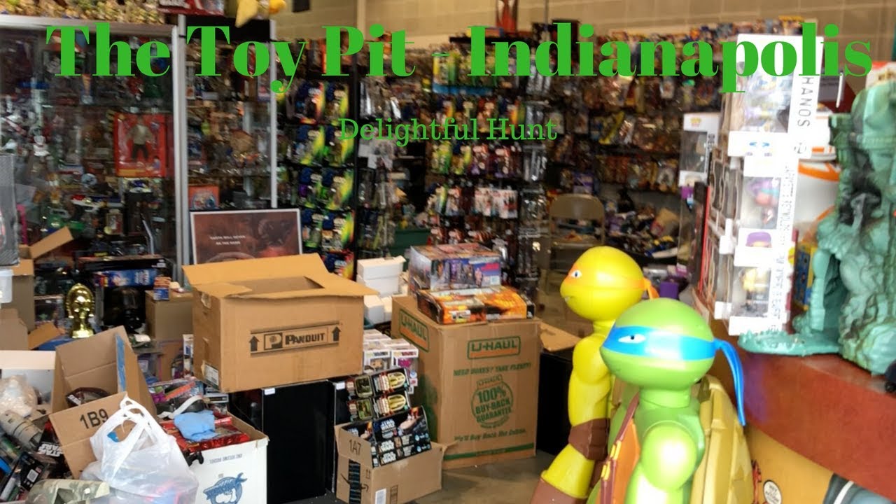 The Toy Pit in Indianapolis: Delightful Toy Hunt - YouTube