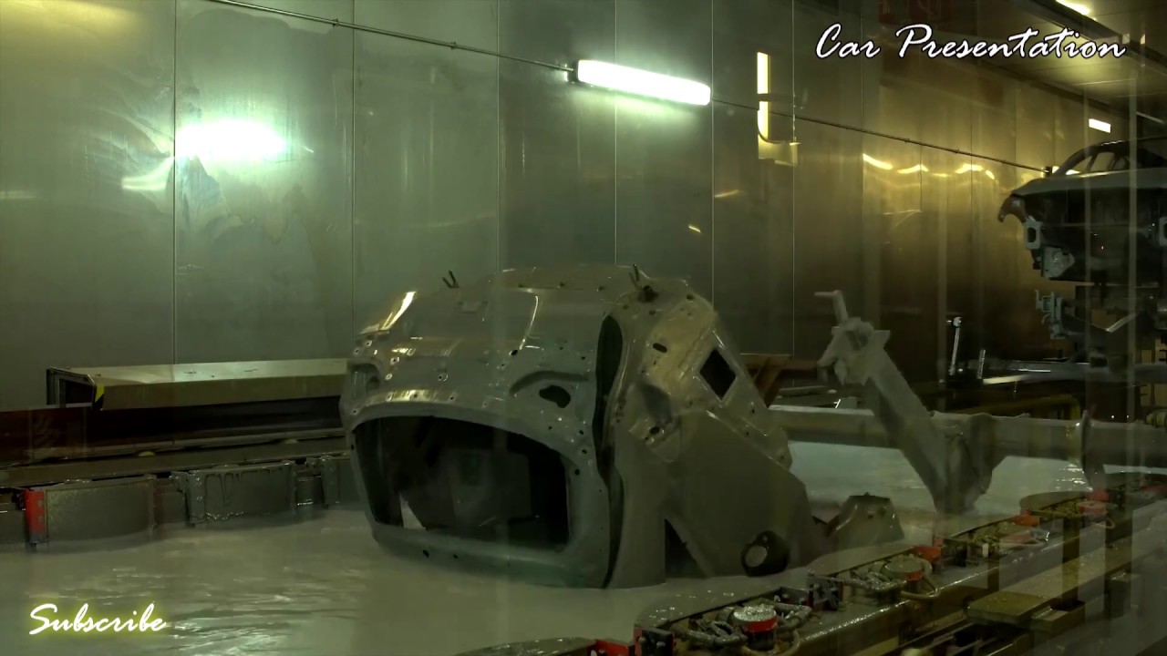 How paint cars at the KIA plant - YouTube