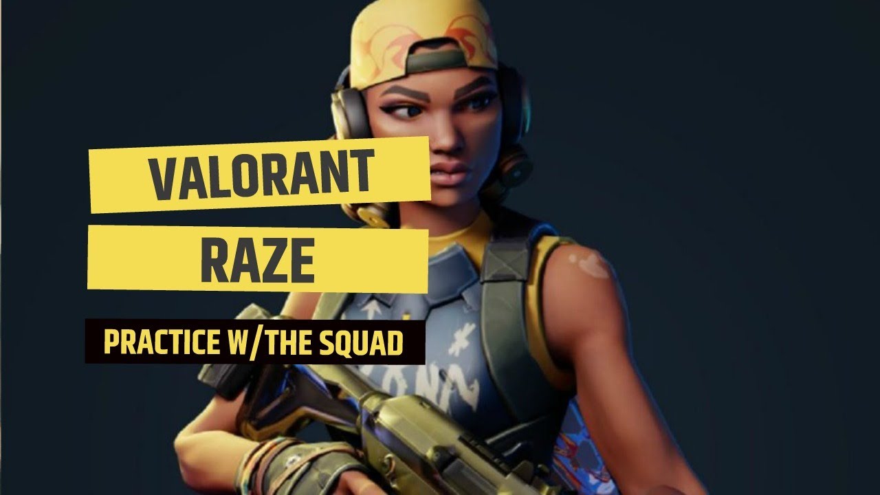 Valorant | Closed beta practice as Raze and road to 250 subs ...
