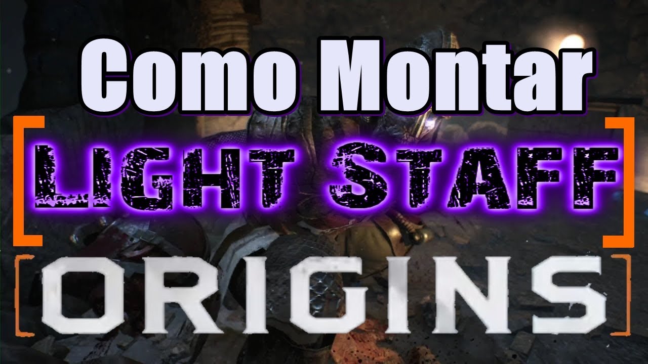 Origins | Light Staff | Cajado de raio como montar - YouTube