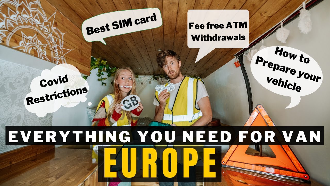 Van Life EUROPE During Global Pandemic | SIM card, Insurance, ATM ...