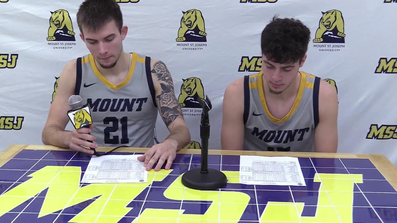 MSJ Men's Basketball Post Game Interviews (1/6/2024) - YouTube