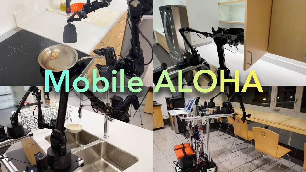 Mobile ALOHA: A Robotic Houseworker For Less Than $32,000! - YouTube