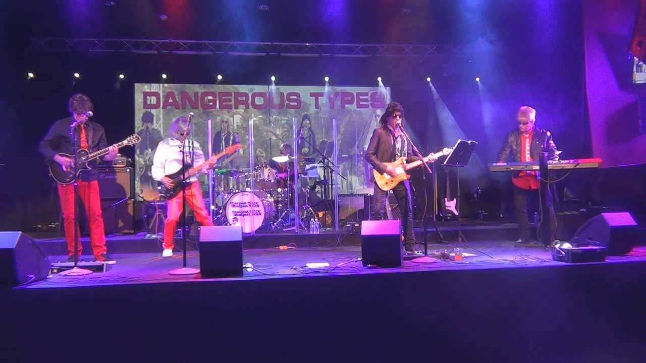 "The Cars" tribute band "The Dangerous Types" live at The Cave in ...