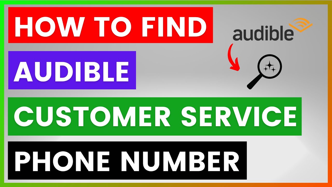 How To Find Audible Customer Service Phone Number? [in 2025] - YouTube