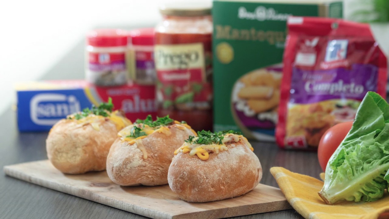 Panes Rellenos | Recetas Fáciles - YouTube