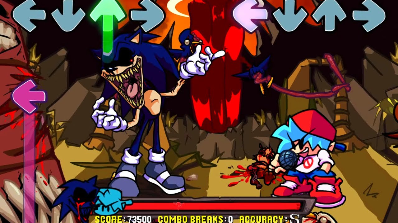 FNF | Vs Sonic Legacy - Sonic.exe 2011 IS BACK! | Game Over + Cool Menu ...