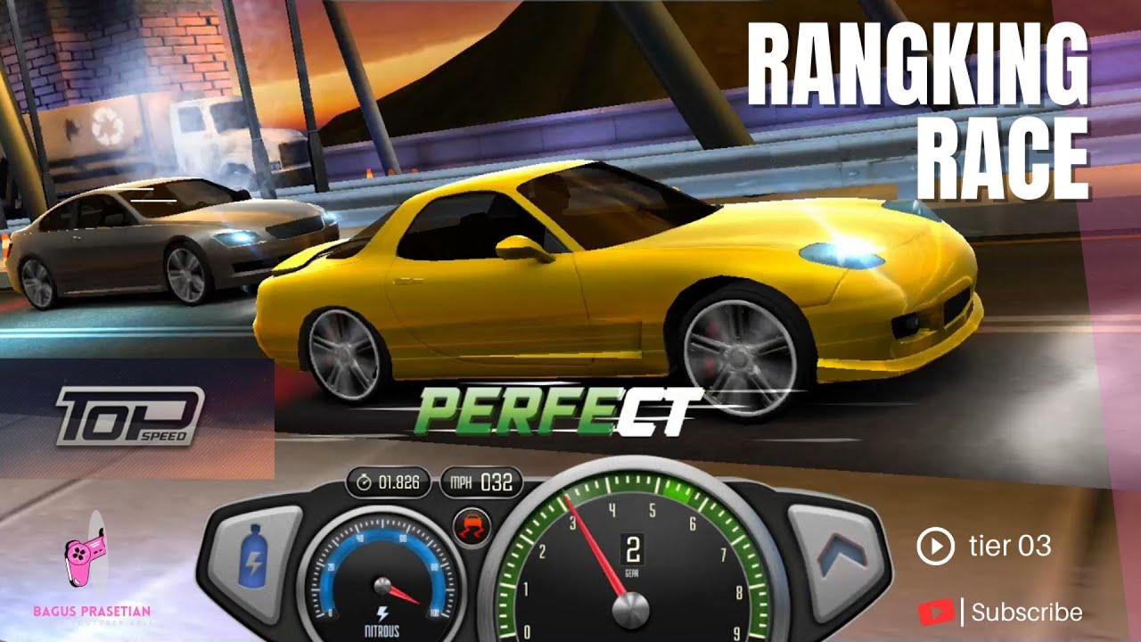 RANGKING RACE | TOP SPEED : DRAG & FAST RACING | TIER 03 | GAMEPLAY ...
