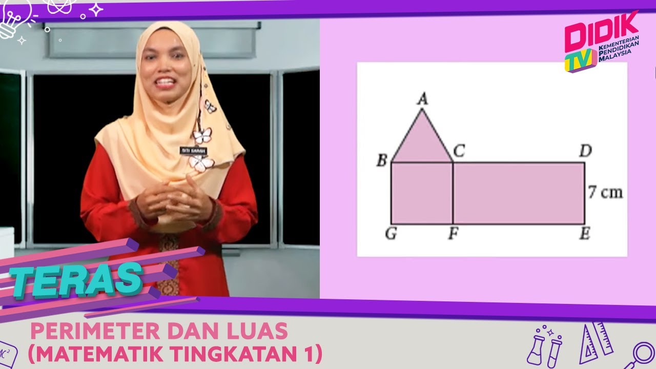 Teras (2021) | Matematik Tingkatan 1 - Perimeter Dan Luas - YouTube
