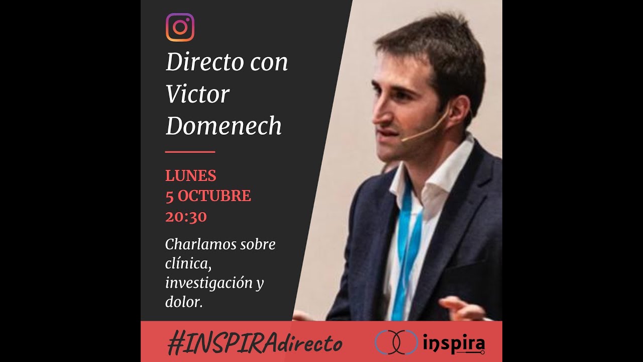 Charla con Víctor Domenech. Mecanismos del dolor en fisioterapia. - YouTube