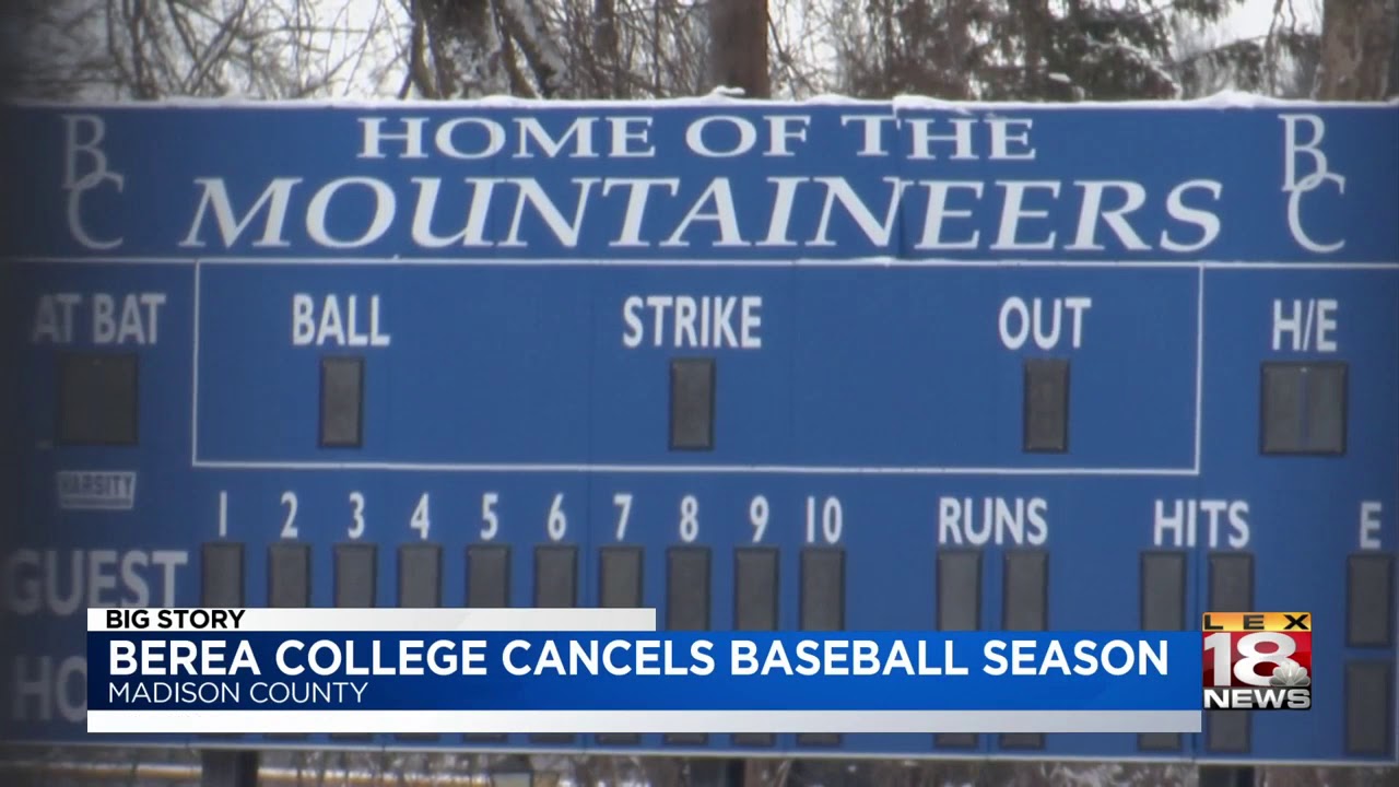 Berea Baseball cancelled for the season - YouTube