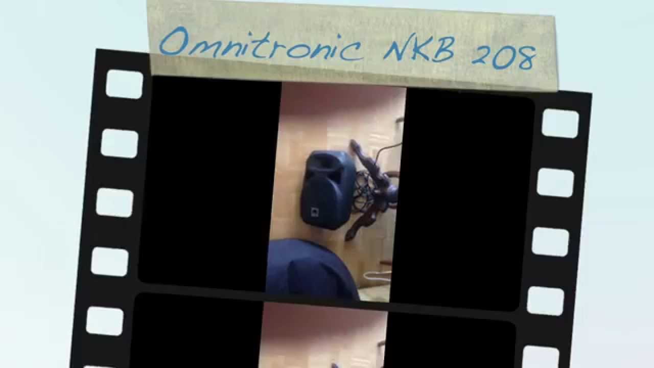 Omnitronic NKB 208 - YouTube