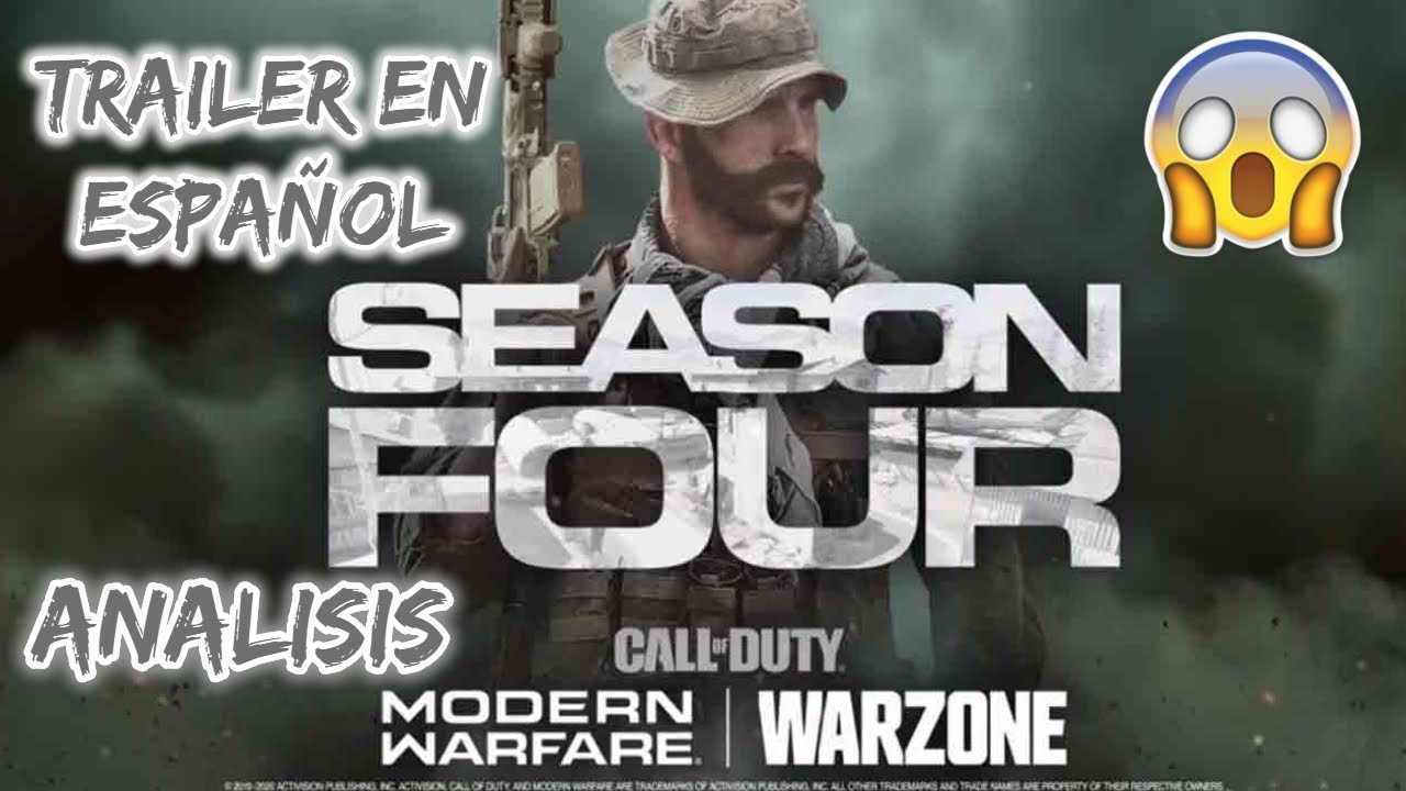 TRAILER OFICIAL EN ESPAÑOL TEMPORADA 4 WARZONE Y MODERN WARFARE - YouTube