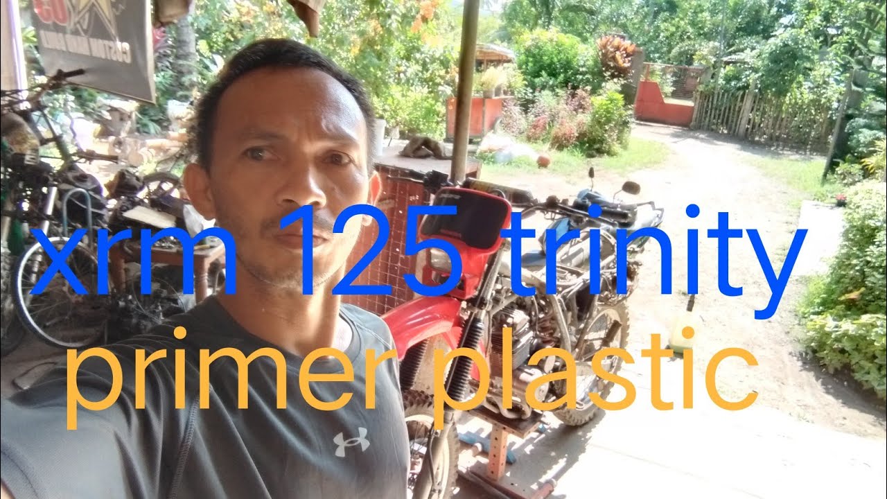 primer plastic # xrm 125 trinity cover and fender # turning table - YouTube