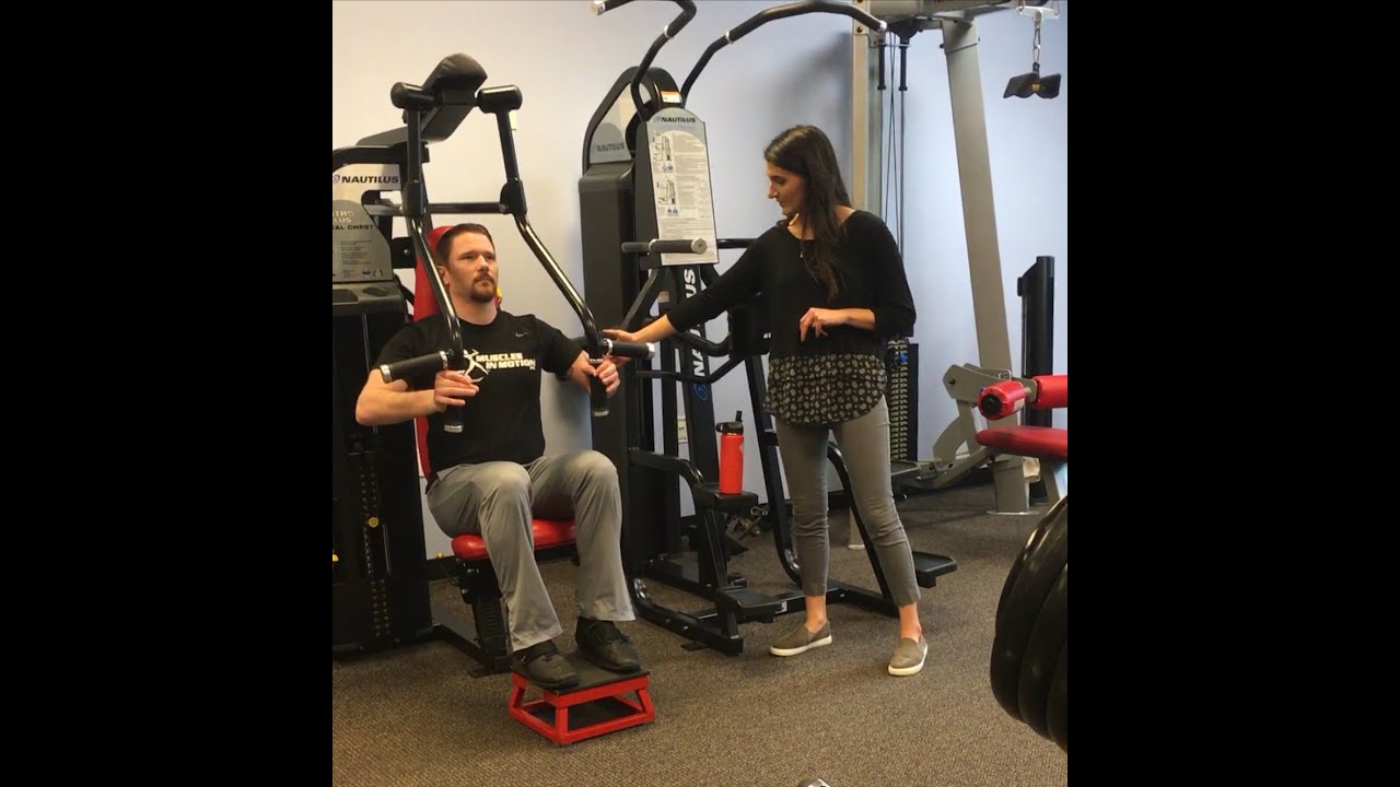 HIT Workout Demonstration: Nautilus Chest Press - YouTube
