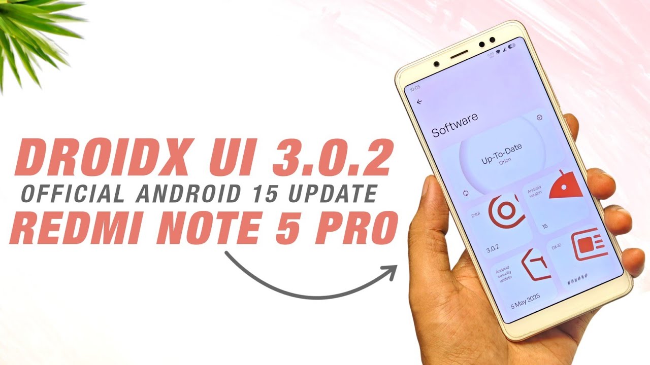 DroidX UI 3.0.2 Official For Redmi Note 5 Pro | Android 15 | Bugs And Features | Detailed Review ...