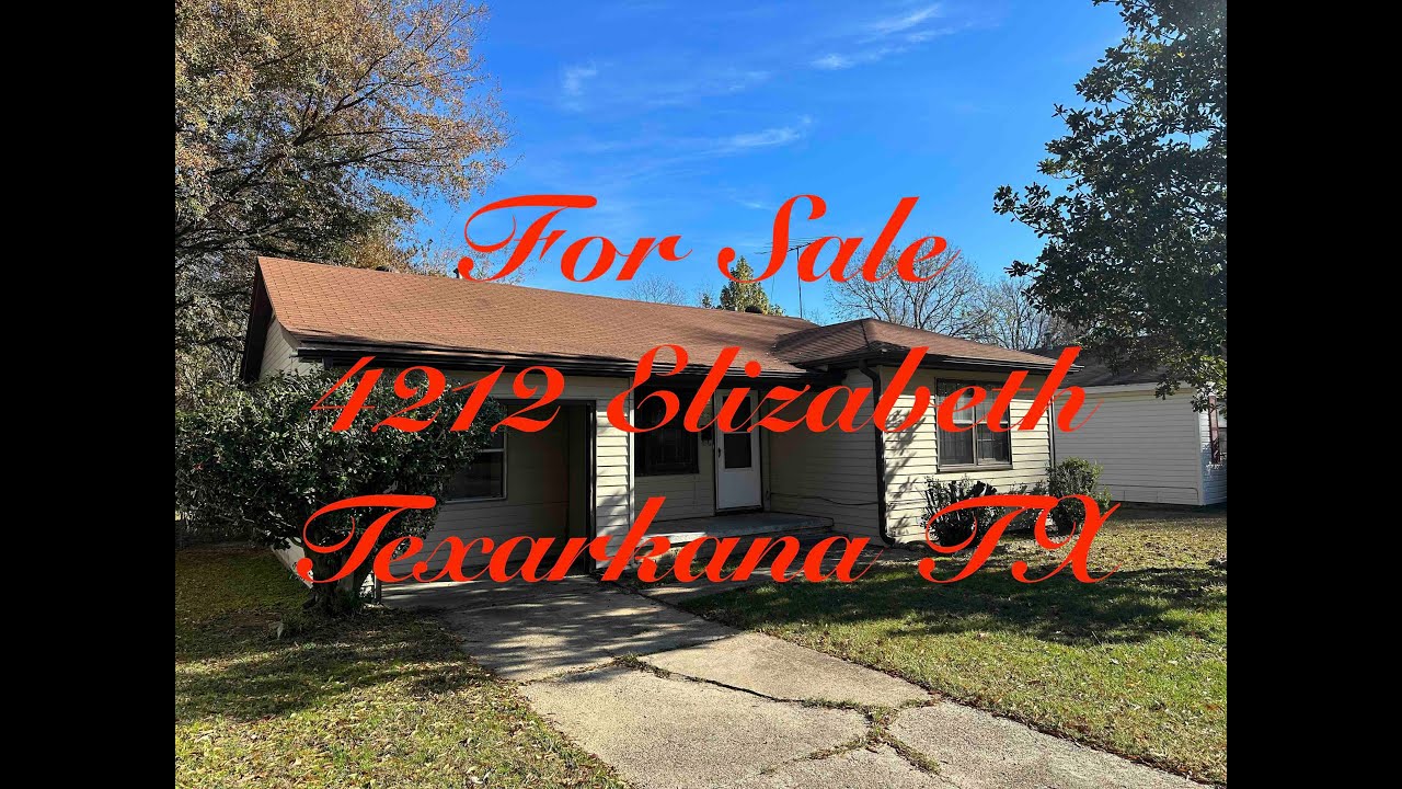 Highlight Video - 4212 Elizabeth, Texarkana TX - YouTube
