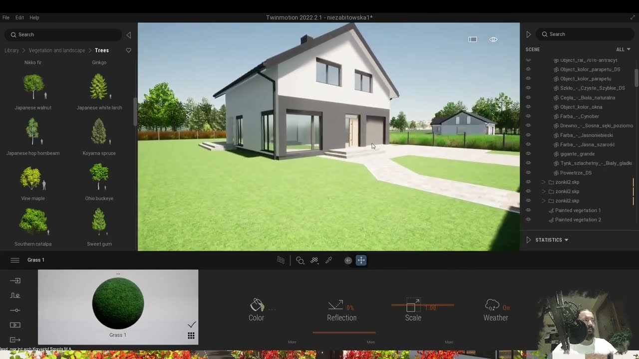 wizualizacja architektoniczna w twinmotion - twinmotion rendering 2022 ...