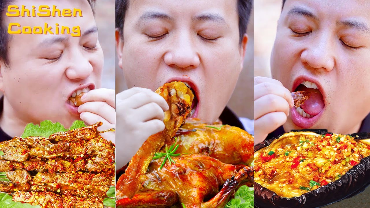ShiShen's Spicy Food Mukbang 2022 | Chinese Food Eating Show | Funny ...