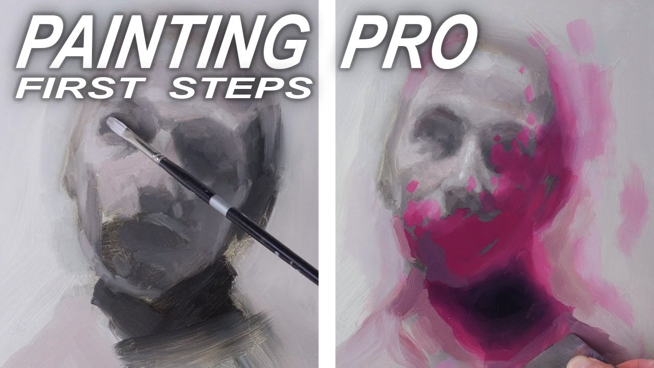First Steps To Becoming a Portrait Painter - YouTube