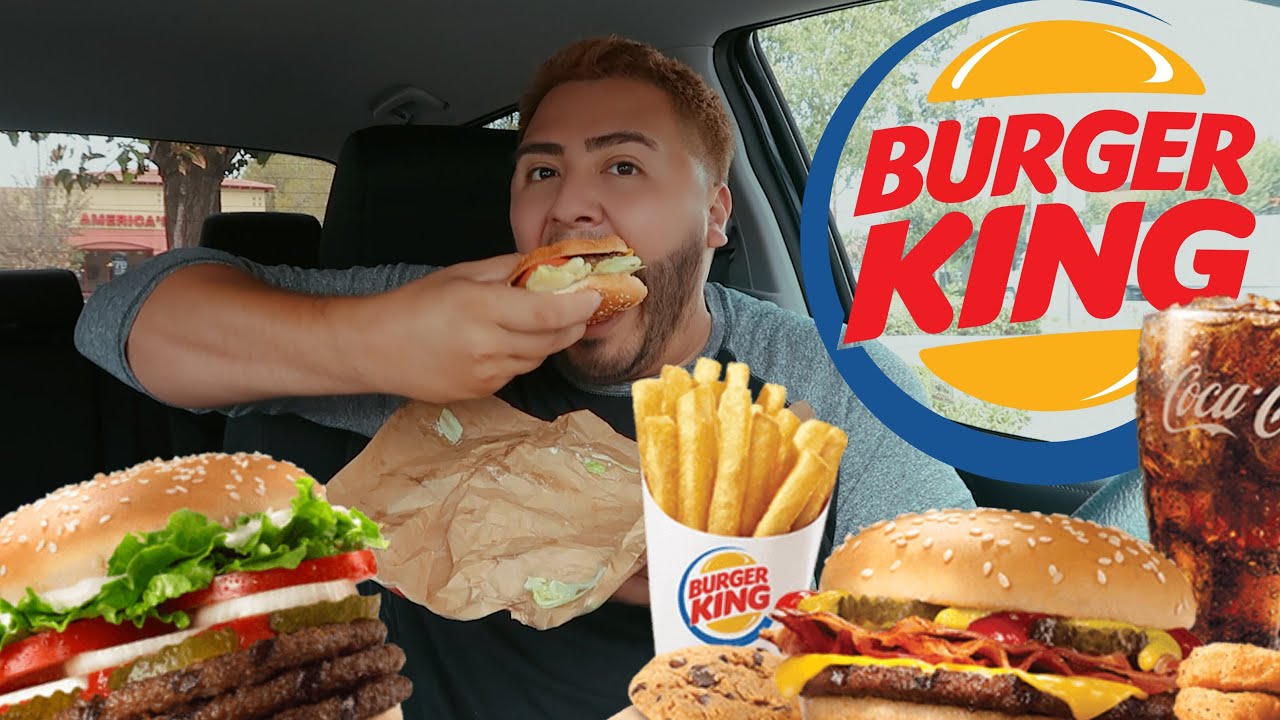 Burger King Mukbang - YouTube