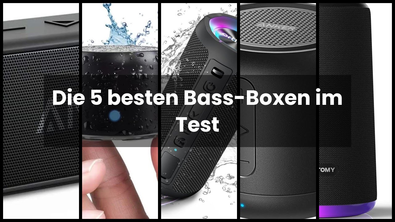 【BASS BOX】Die 5 besten Bass-Boxen im Test 🔥 - YouTube