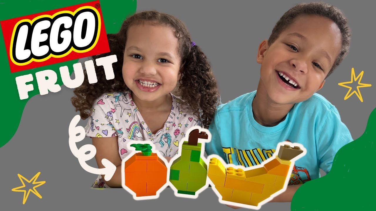 How to Make LEGO Fruit Easy Build For Kids - YouTube