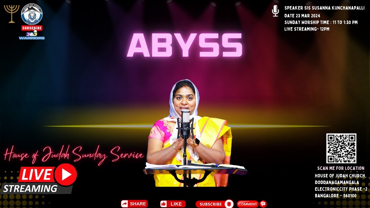 Abyss: Understanding Its Impact | House of Judah Church Live Service # ...
