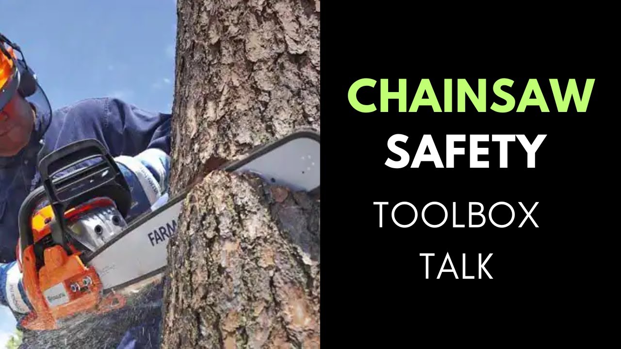 The Chainsaw Safety Toolbox Talk - YouTube
