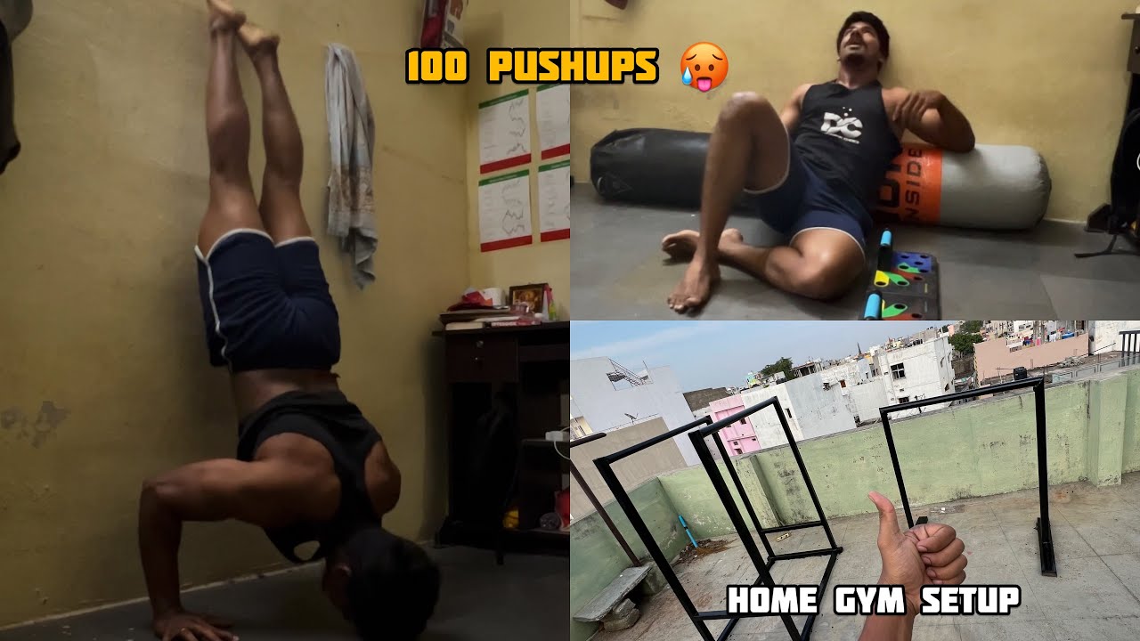 VLOG// BACK TO HOME GYM FROM NOW COMPLETE HOME CALISTHENICS TRAINING 🦍 ...