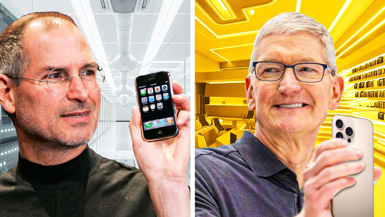 iPhone Vs iPhone | Evolution of iPhone | 2007-2024 - YouTube