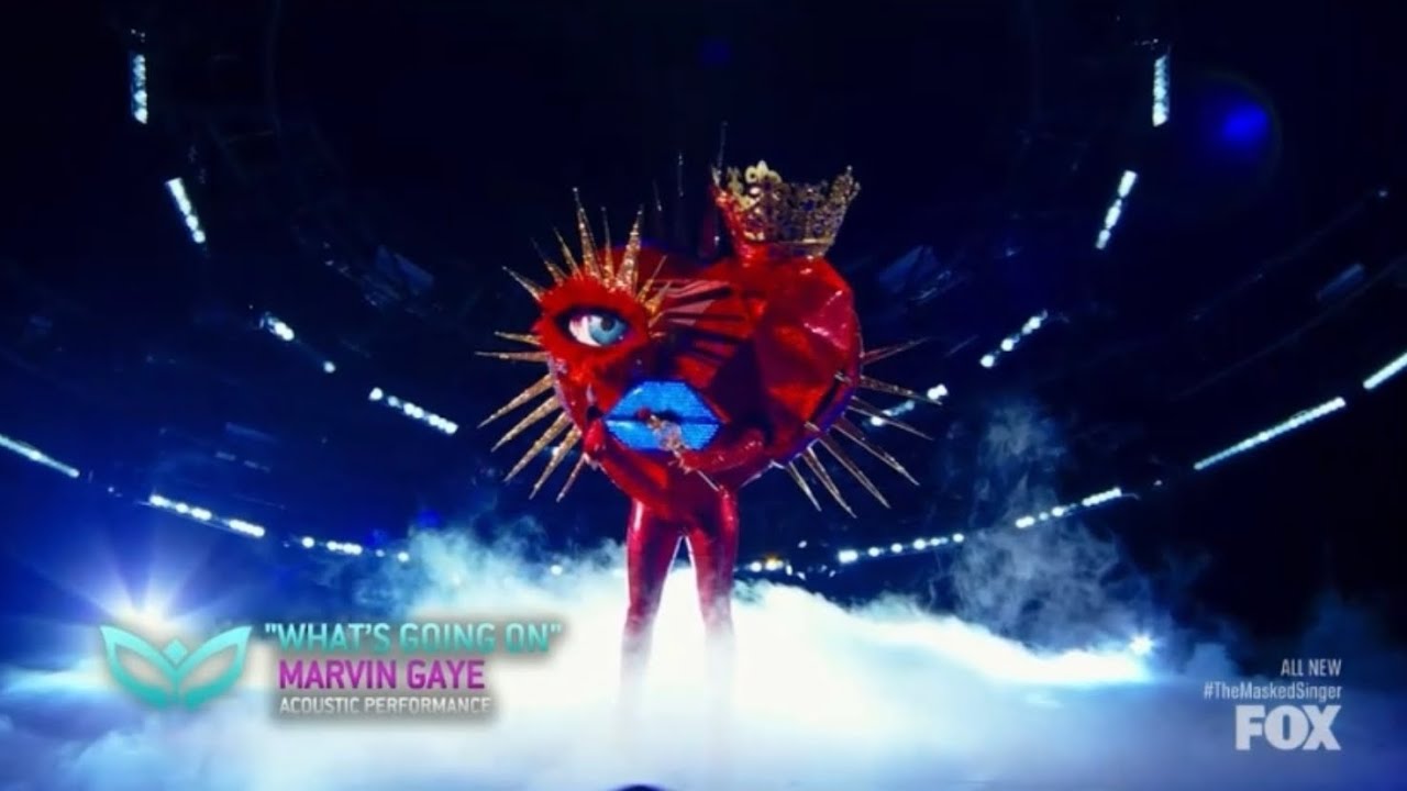 Queen Of Hearts Performs "What’s Going On" By Marvin Gaye | Masked ...