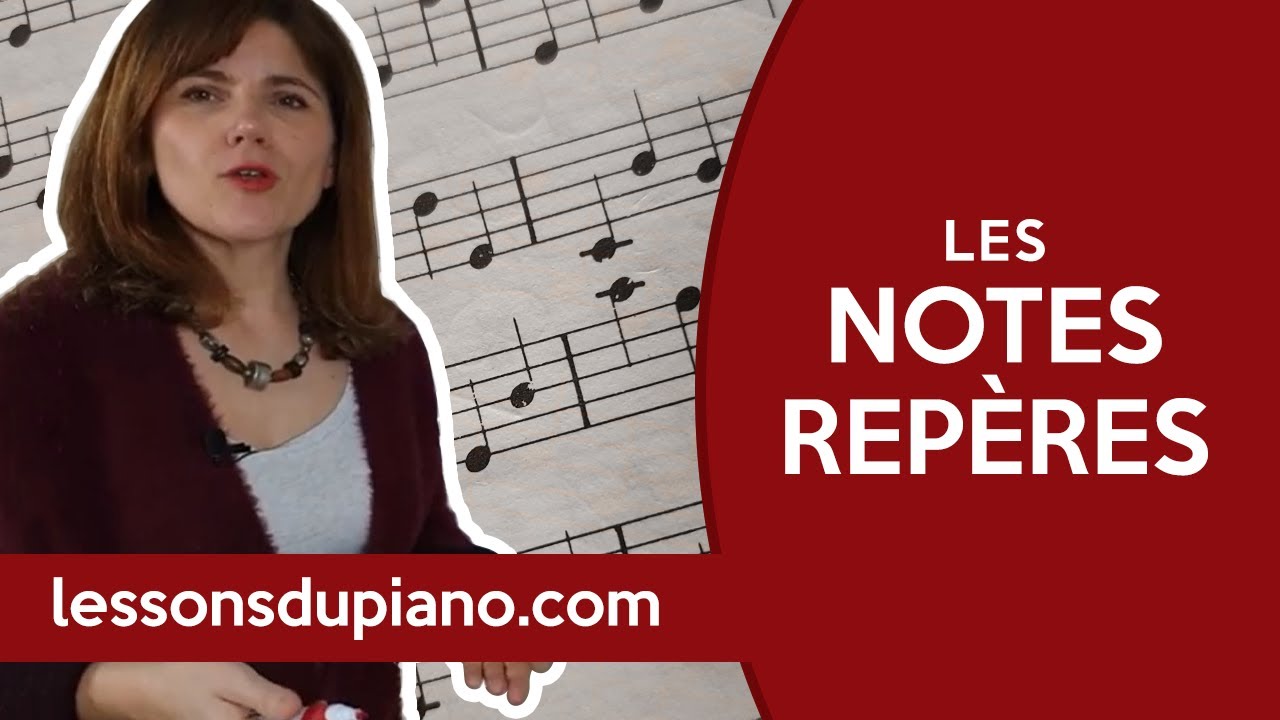 Comment Lire une Partition avec les Notes Repères (Partie 2) - YouTube