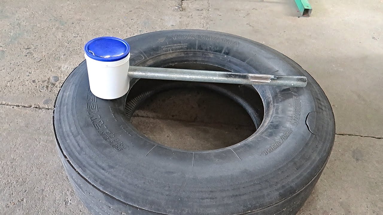How to Make Homemade Sledge Hammer Using Cement - YouTube