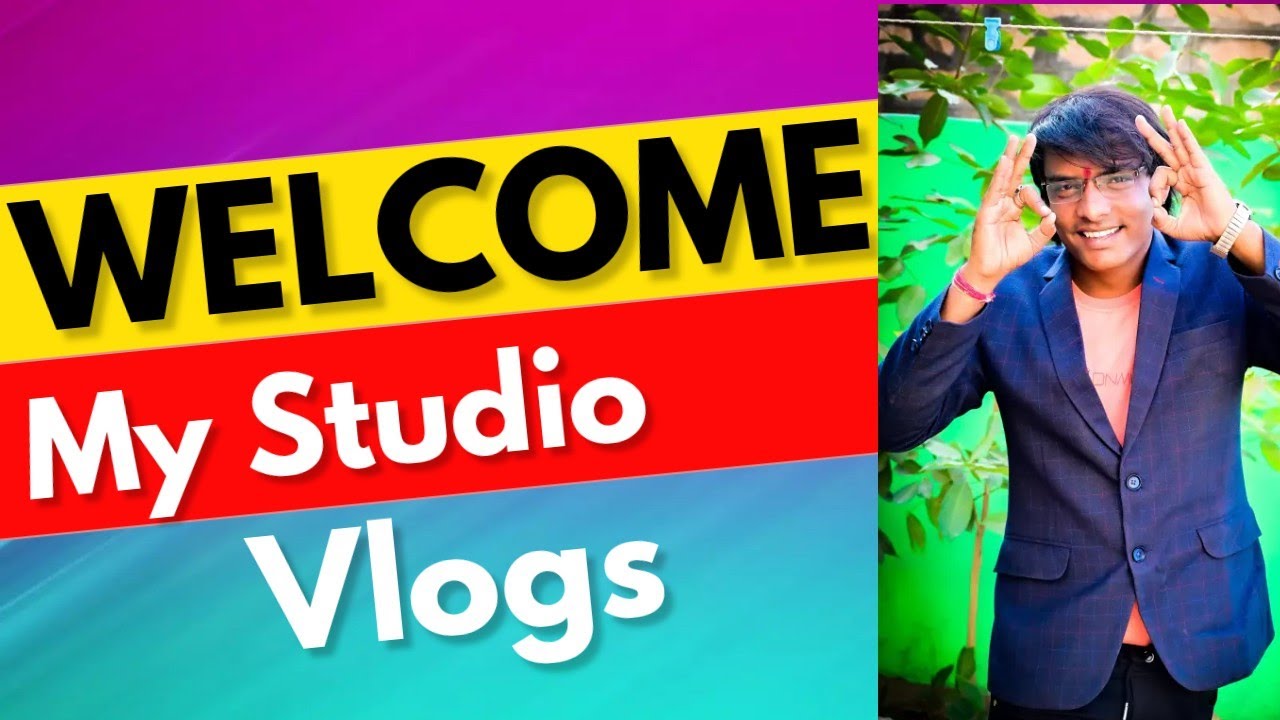 WEL-COME MY STUDIO II Music Studio ll Sunil Gaur Vlogs - YouTube