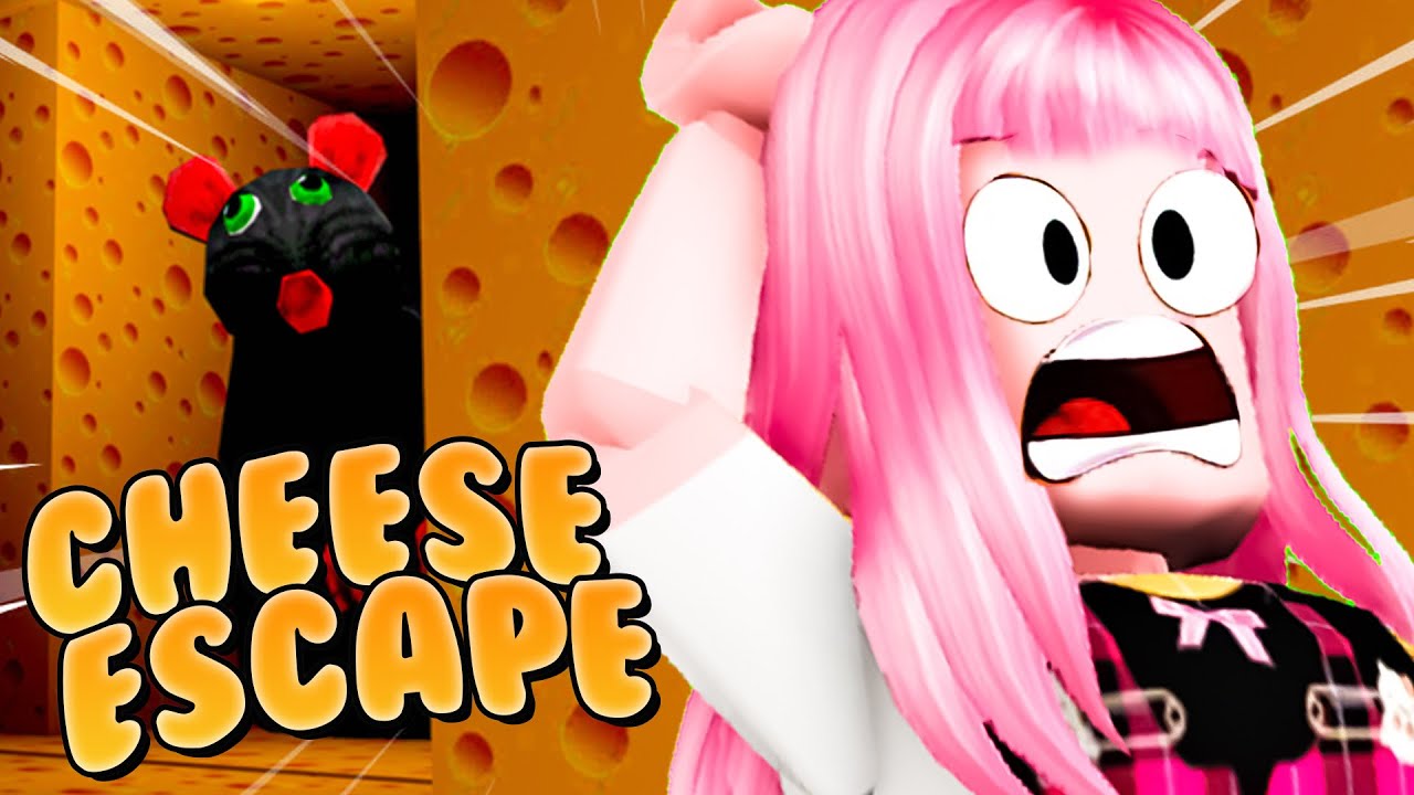 LARI ADA TIKUS MENGEJAR!?! Cheese Ecape - Roblox Indonesia - YouTube