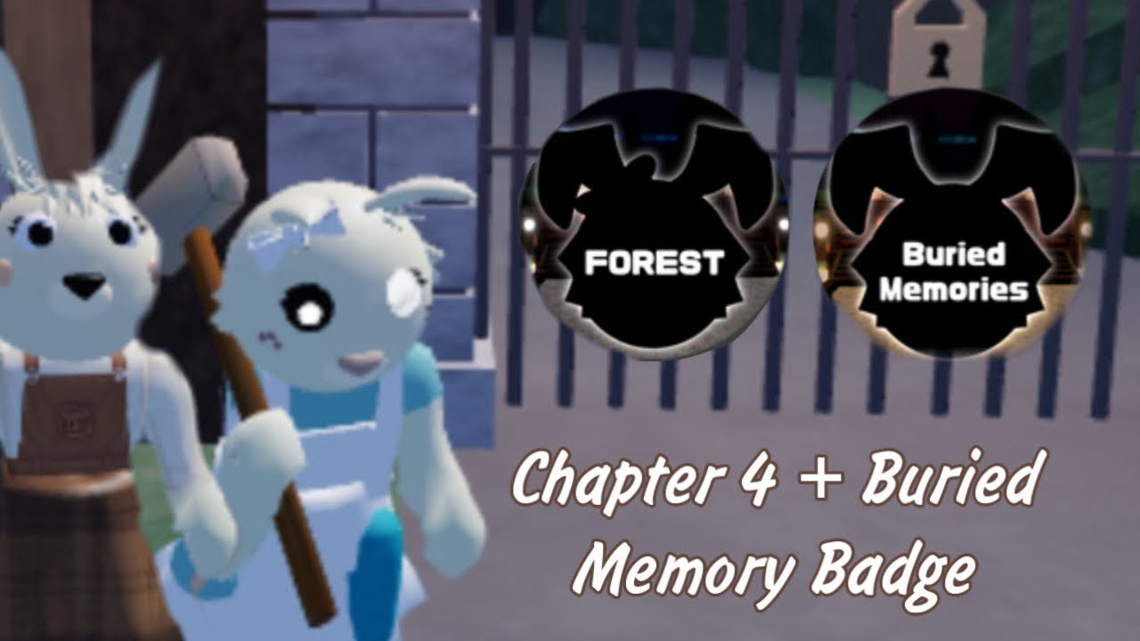 Piggy Swapped Story: How To Complete Forest + Buried Memory Badge - YouTube
