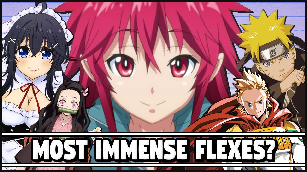 Most Immense Flexes In Anime! - YouTube