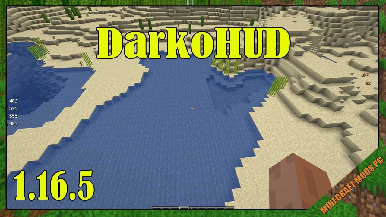 DarkoHUD Mod 1.16.5 & How To Install for Minecraft - YouTube