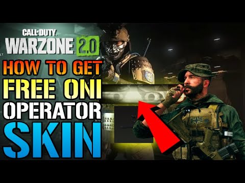 Call Of Duty: Warzone 2.0 FREE Oni Operator Skin, Weapon Blueprint ...