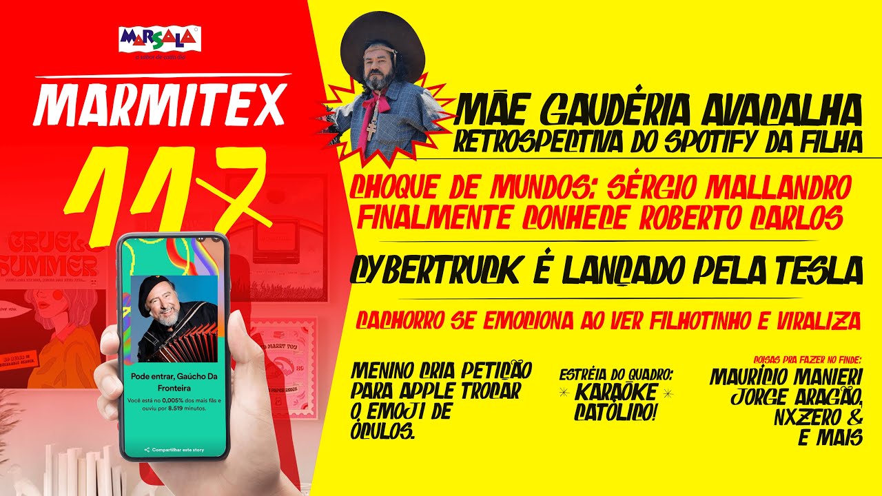 #117 Marmitex - Cybertruck é lançado pela Tesla, Mãe Gaudéria “avacalha ...