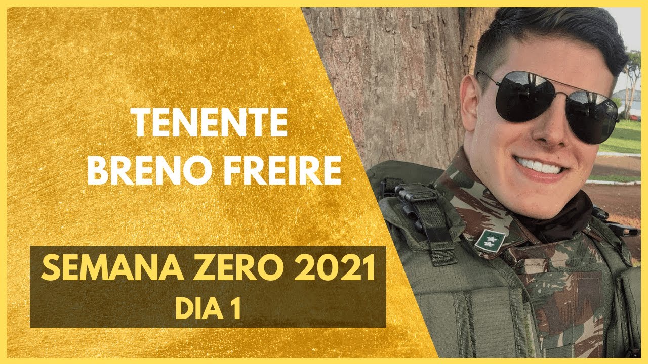 SEMANA ZERO 2021/1 Entrevista com o Tenente Breno Freire - YouTube