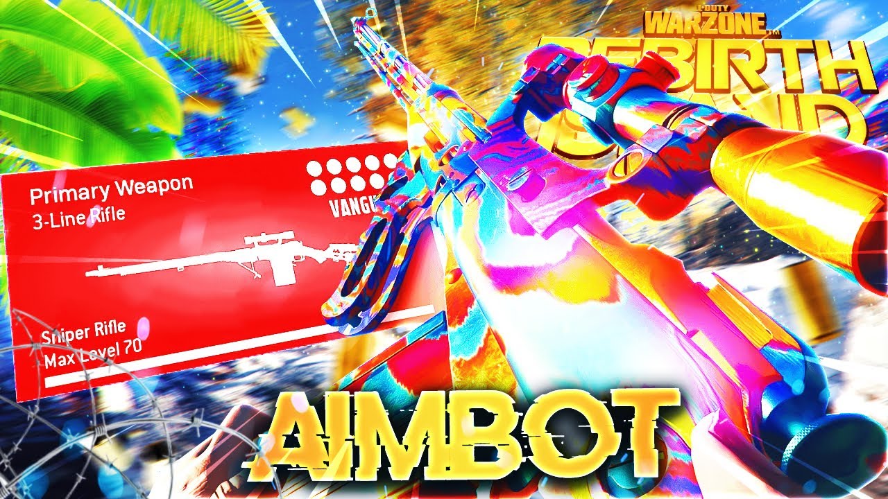 3 LINE RIFLE gave me AIMBOT on Rebirth Island - YouTube