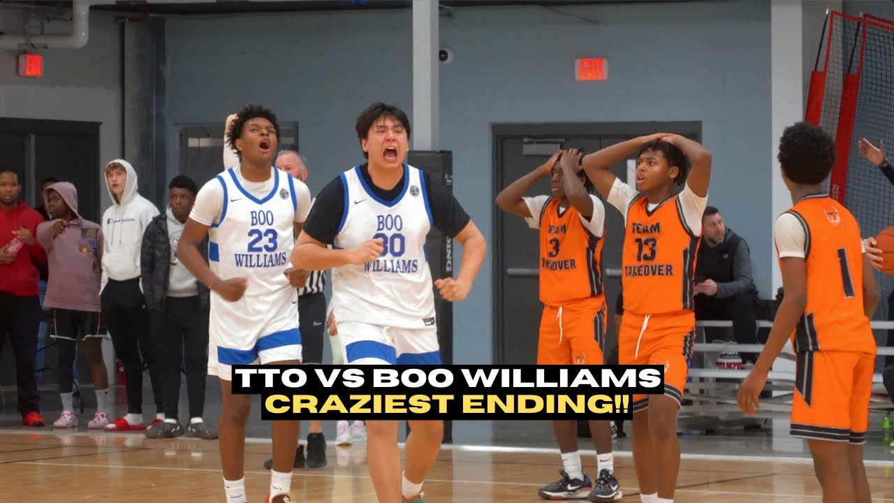 Craziest GAME EVER!!! Team Takeover Vs Boo Williams In A Crazy Intense ...