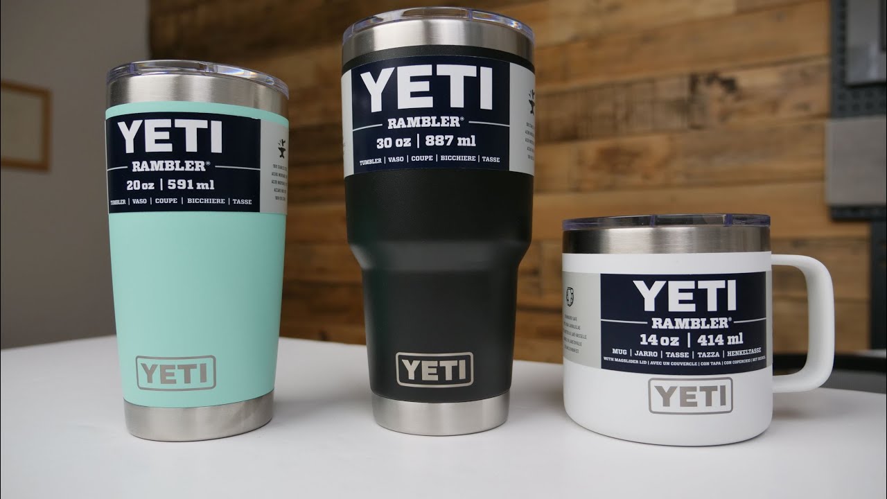 Which one to choose? 3 YETI Cups Compare - YouTube
