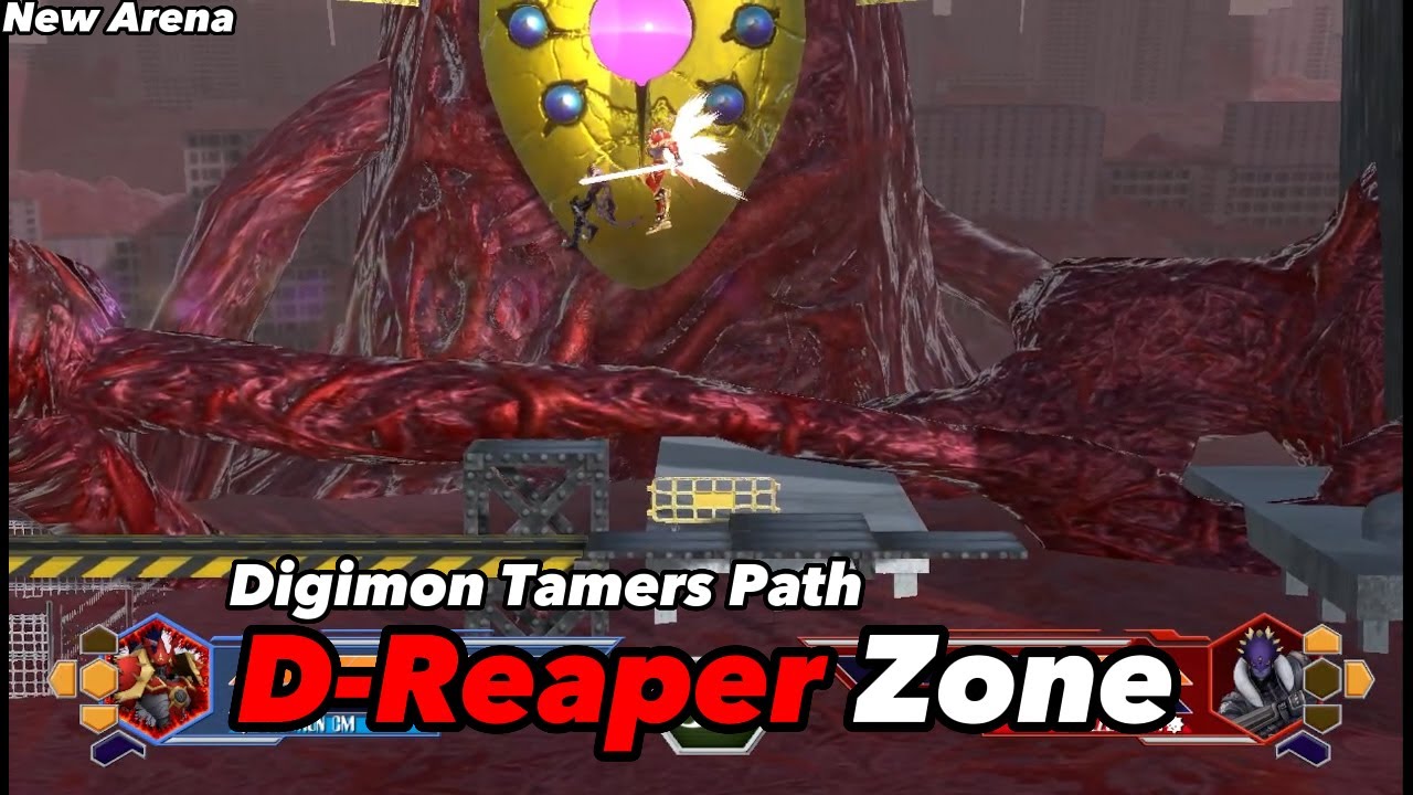 Serem! Arena Baru D-Reaper Zone | Digimon Rumble Arena Remake - YouTube