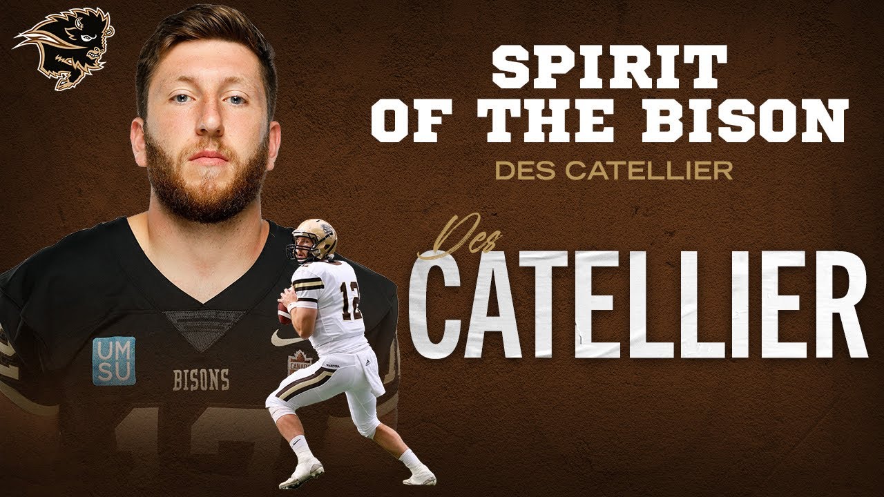 Des Catellier, Spirt of the Bison | Brown & Gold 2023 - YouTube