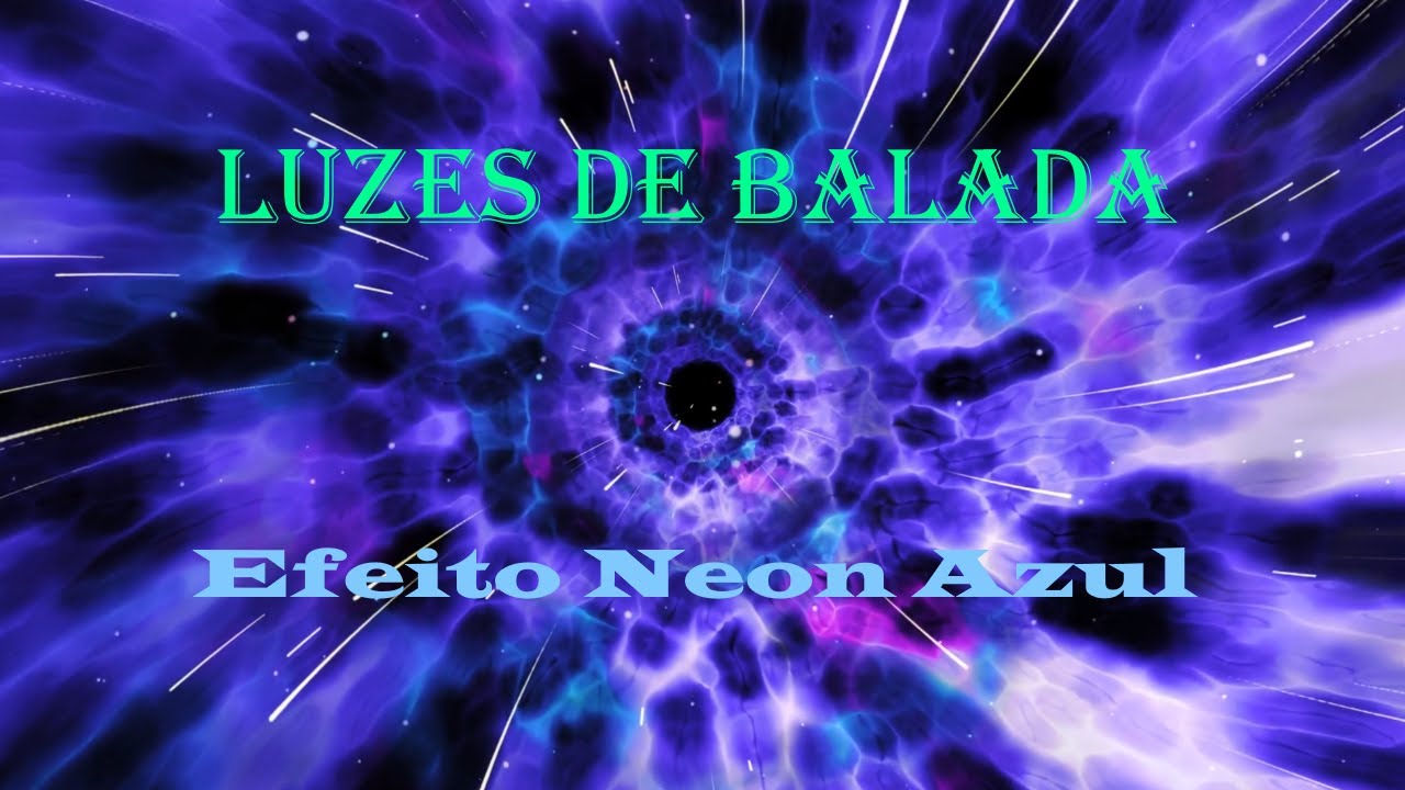 💥Luz de Balada Em Casa, Luzes de Festa, Efeito Neon Azul Colorido ...