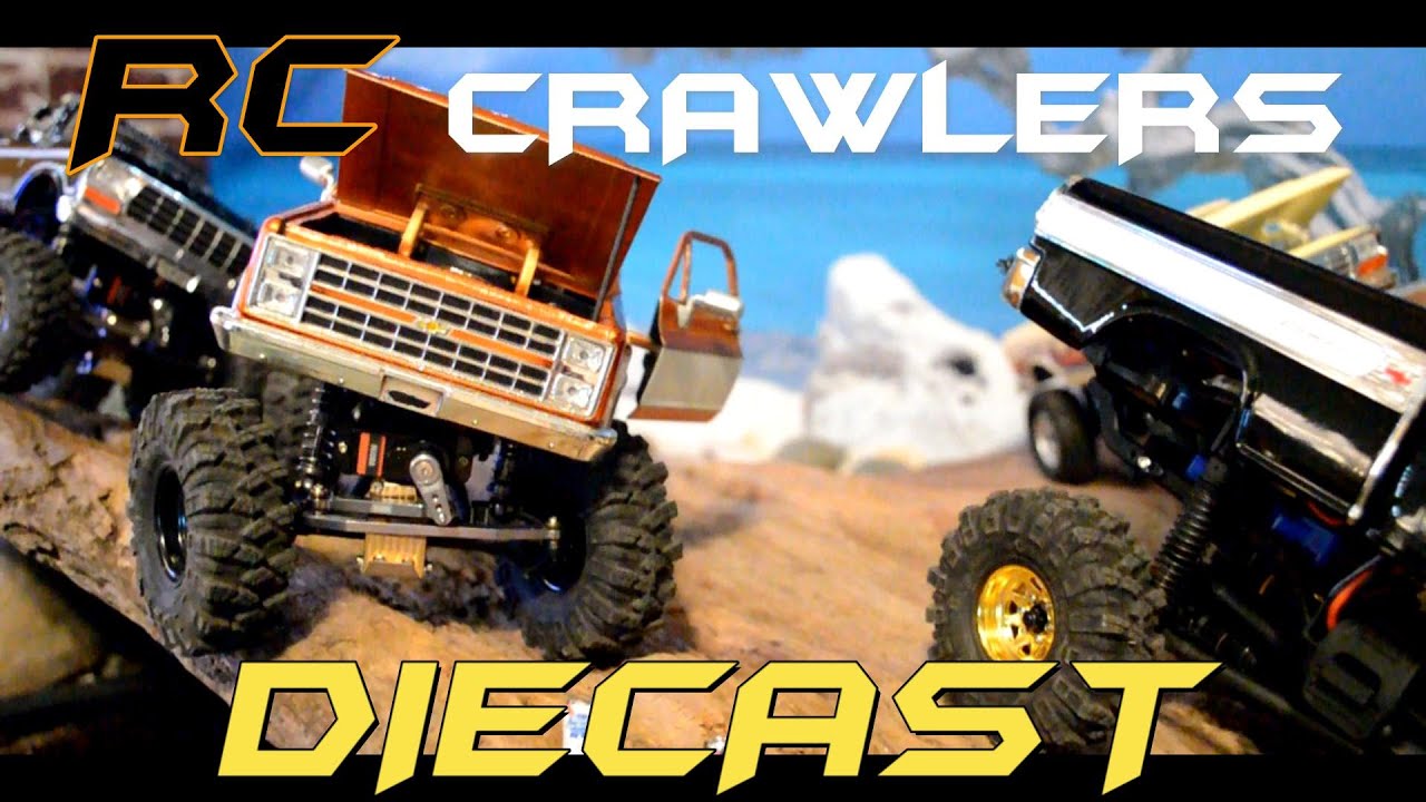 DIE-CAST RC Crawlers - 1:24 Scale 1:18 Scale - YouTube